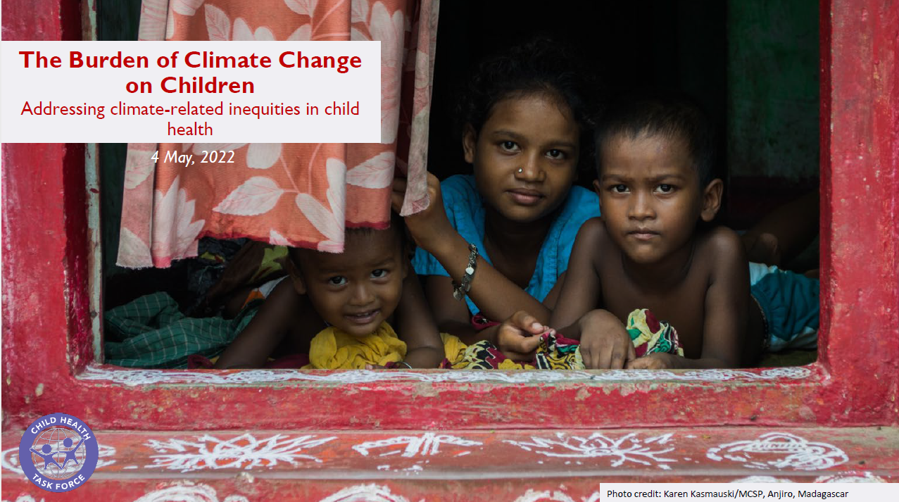 Webinar Recording - May 4, 2022 | Child Health Task Force